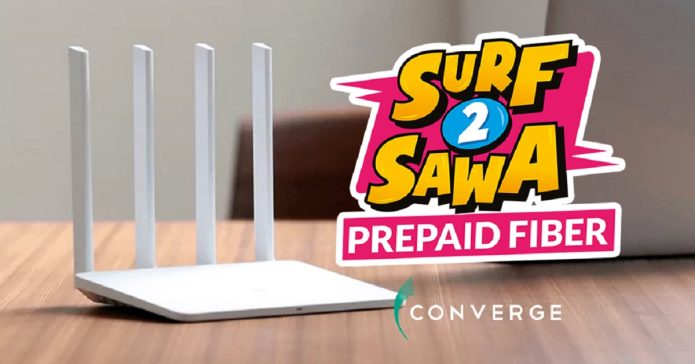 Prepaid fiber internet service is now available from Converge ICT